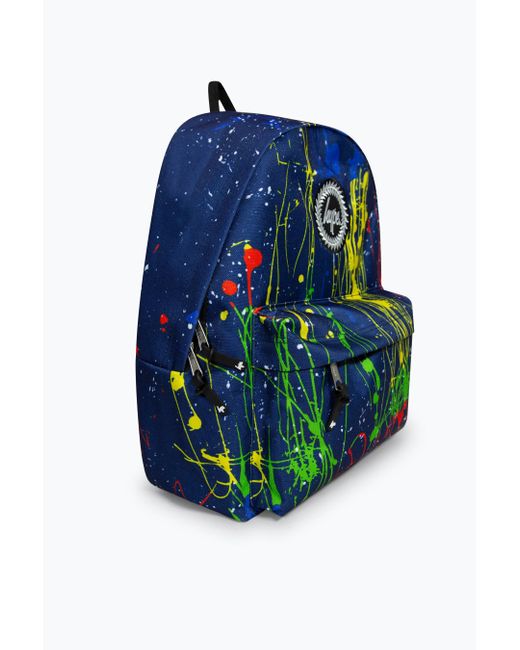 Hype Hype Boys Splatter Backpack in Blue | Lyst UK