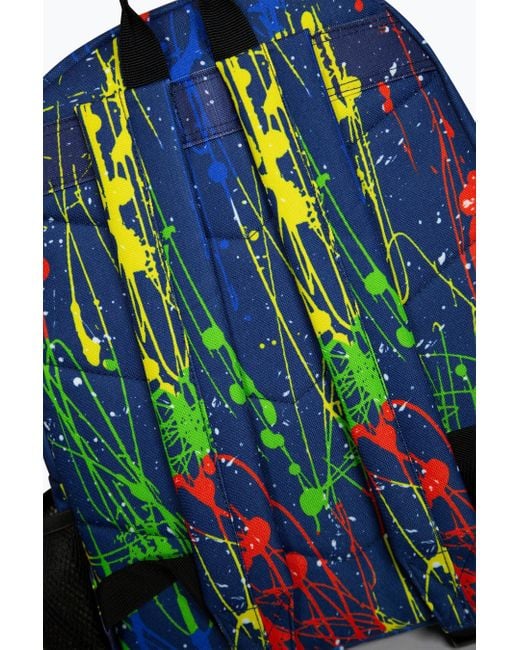Hype Hype Boys Splatter Backpack in Blue | Lyst UK