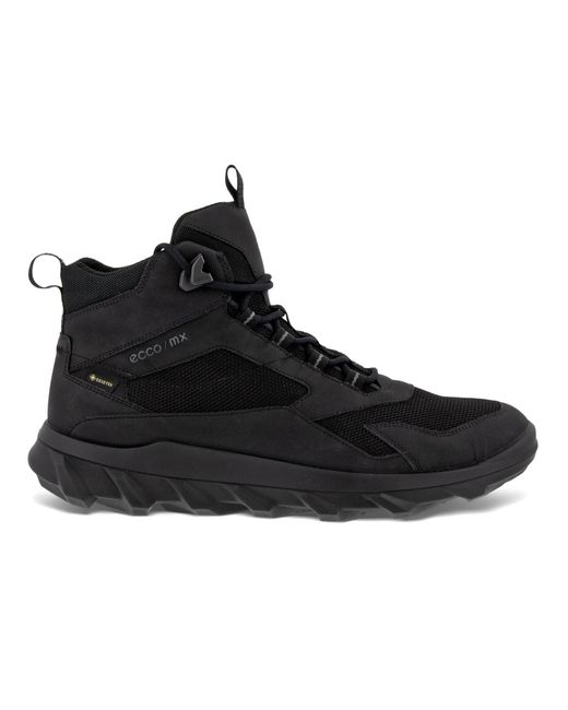 Ecco 's Wide Fit Mx M Mid Gtx Gore Tex Boots in Black for Men | Lyst UK
