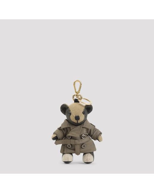 Burberry Thomas City Key Ring in Metallic | Lyst UK