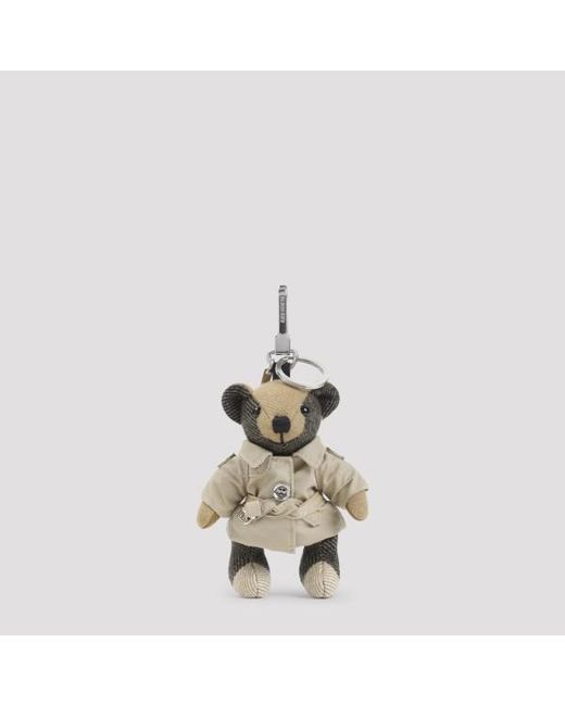 Burberry Thomas Trench Key Ring in Metallic | Lyst UK