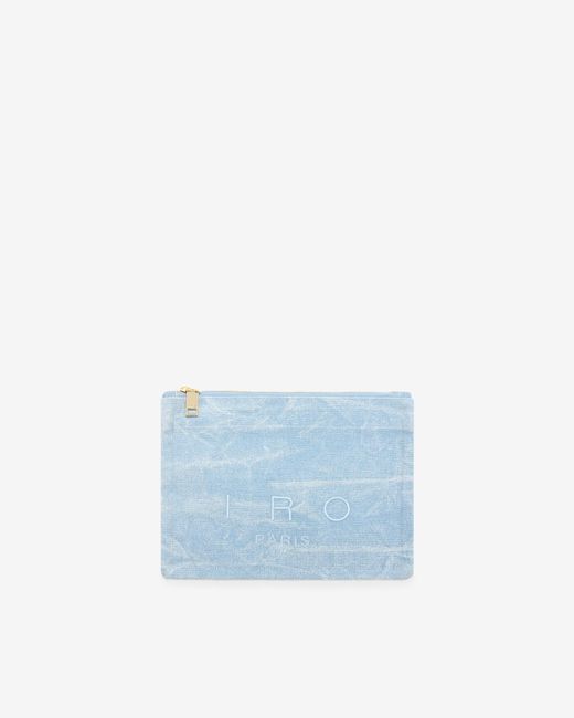 IRO Cotton Pouch in Blue | Lyst
