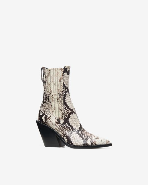 IRO Python Boots in Metallic | Lyst