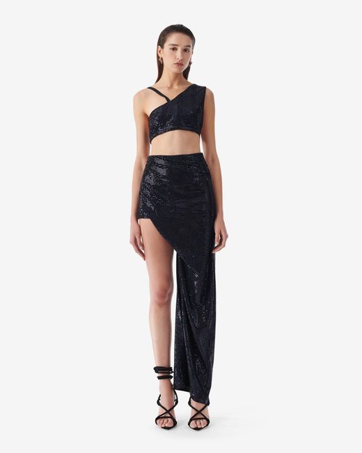 IRO Sequin Bra in Blue | Lyst