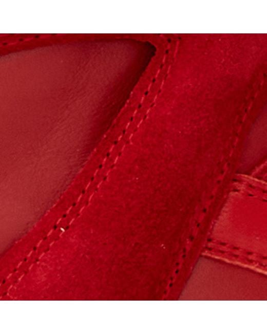 Isabel Marant Bekett Sneakers in Red | Lyst