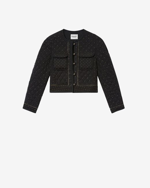 Isabel Marant Vania Jacket in Black | Lyst UK