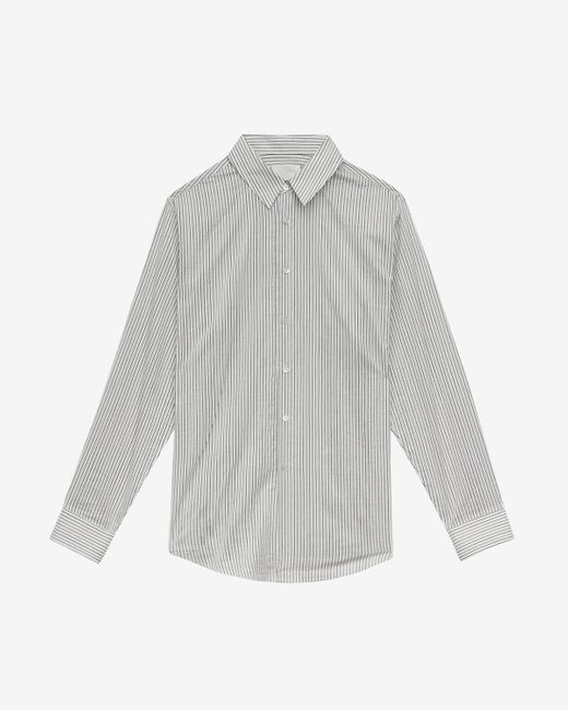 Isabel Marant Nathan Shirt in Grey for Men | Lyst UK