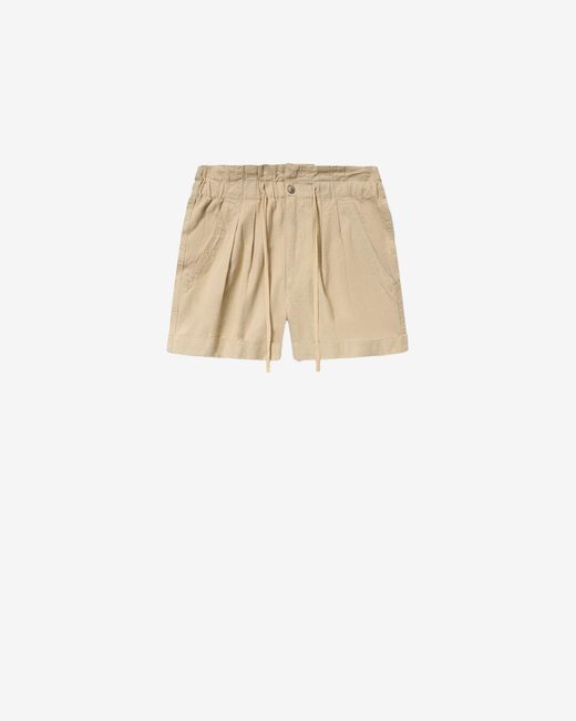Isabel Marant Nirma Shorts in White | Lyst