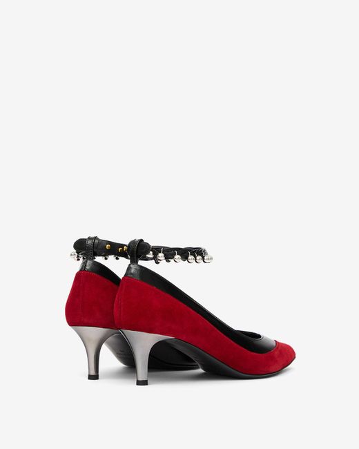 Isabel Marant Palby Pumps in Red | Lyst UK