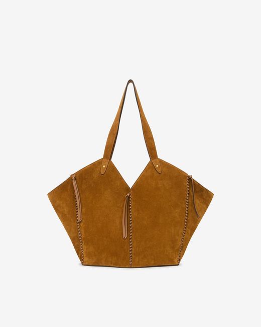 Isabel Marant Tampa Tote Shoulder Bag in Metallic | Lyst UK