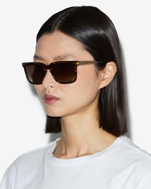 Isabel Marant Priya Squared in Brown | Lyst UK
