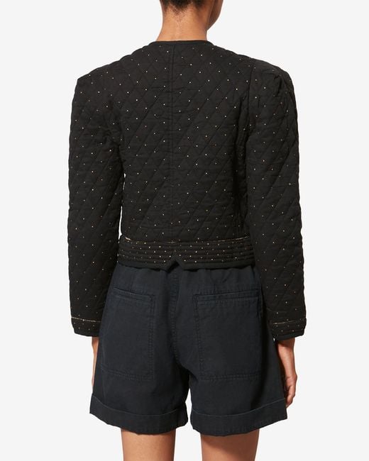 Isabel Marant Vania Jacket in Black | Lyst UK