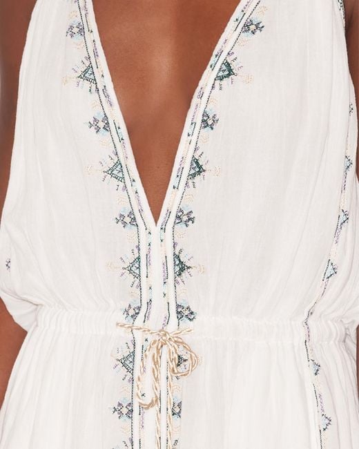 Isabel Marant Siana Dress in White | Lyst
