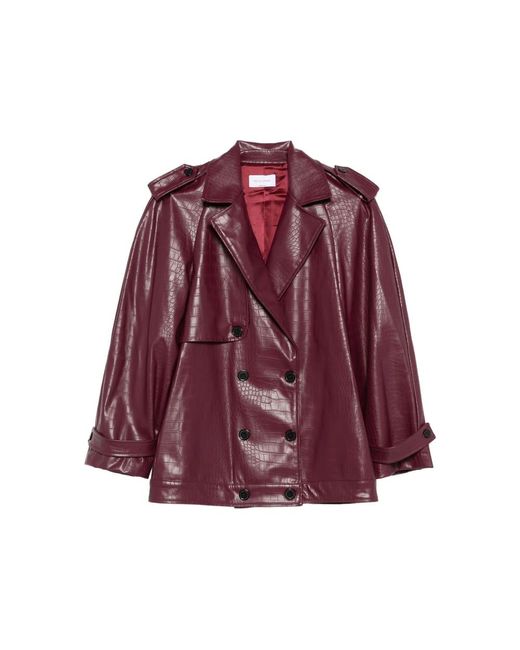 THE NINA STUDIO Outerwear in Purple | Lyst UK