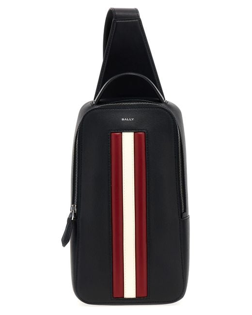 Bally 'Mythos Sling' Backpack in Black for Men | Lyst