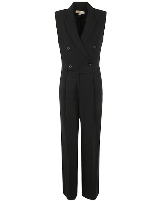 MICHAEL Michael Kors Tailored Jumpsuit in Black Lyst