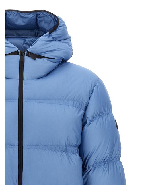 Moncler Masac Down Jacket in Blue for Men | Lyst