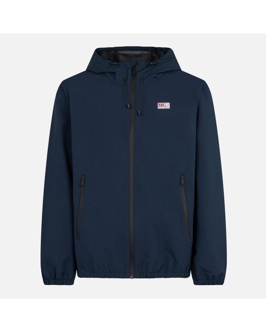 MC2 Saint Barth Kauris Windbreaker Jacket in Blue for Men | Lyst
