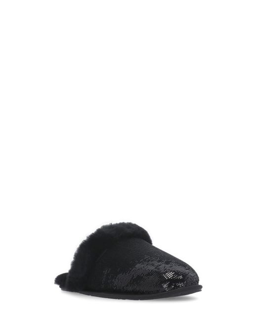 UGG Scuffette Ii Mirror Ball Slippers in Black | Lyst