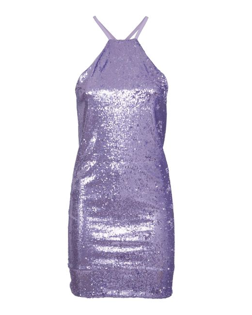 The Attico Synthetic Wisteria Sequins Mini Dress in Lilac (Purple) | Lyst The Attico Synthetic Wisteria Sequins Mini Dress in Lilac (Purple) | Lyst