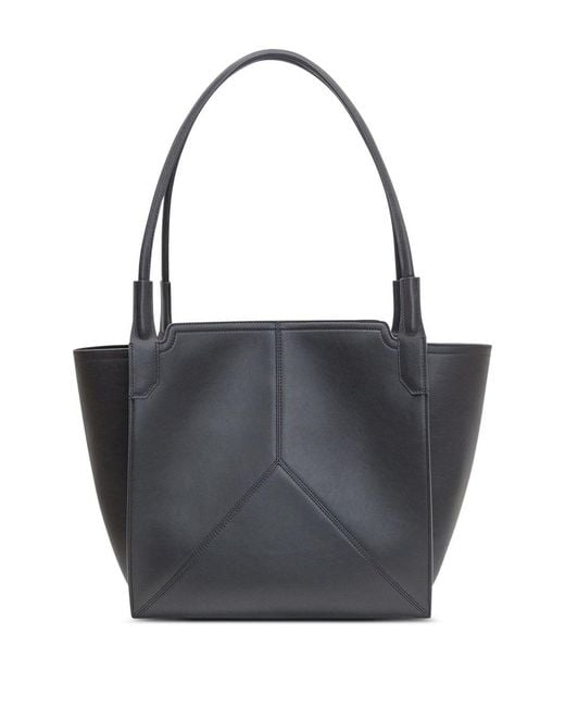 Victoria Beckham Victoria Tote Bag With Leather Inserts in Black | Lyst UK