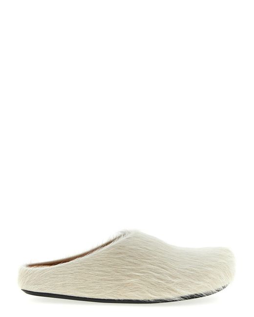 Marni 'Fussbett' Sabots in White for Men | Lyst UK