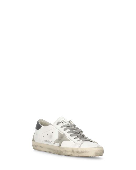 Golden Goose Super Star Classic Sneakers in White for Men | Lyst UK