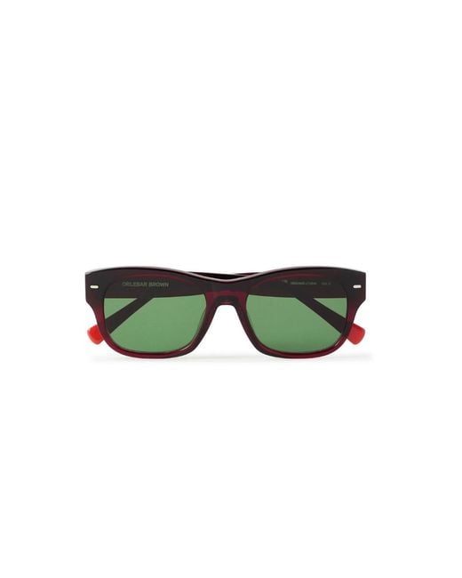 Orlebar Brown Nerano Sunglasses-273845-Burgundy,Burgundy in Green for ...