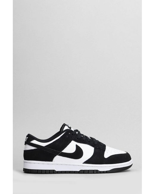 Nike Dunk Low Retro Sneakers in Black for Men | Lyst