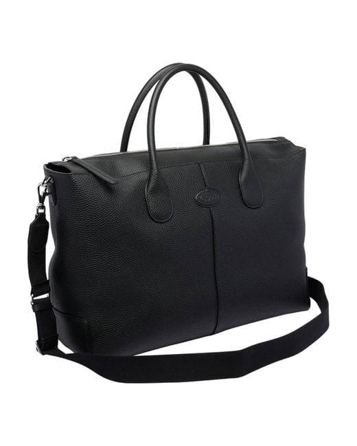 Tod's Large Tods Di Handbag in Black for Men | Lyst UK