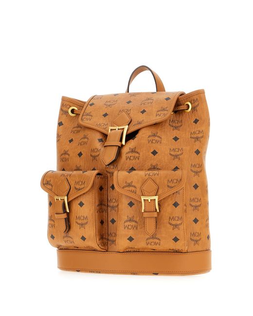 MCM Zaini in Brown | Lyst
