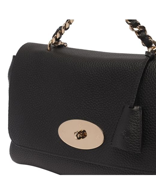 Mulberry Medium Lily Top Handle Bag in Black | Lyst UK