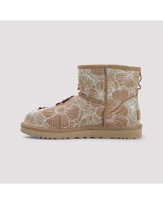 UGG Classic Mini Meadow Boots in Brown | Lyst UK