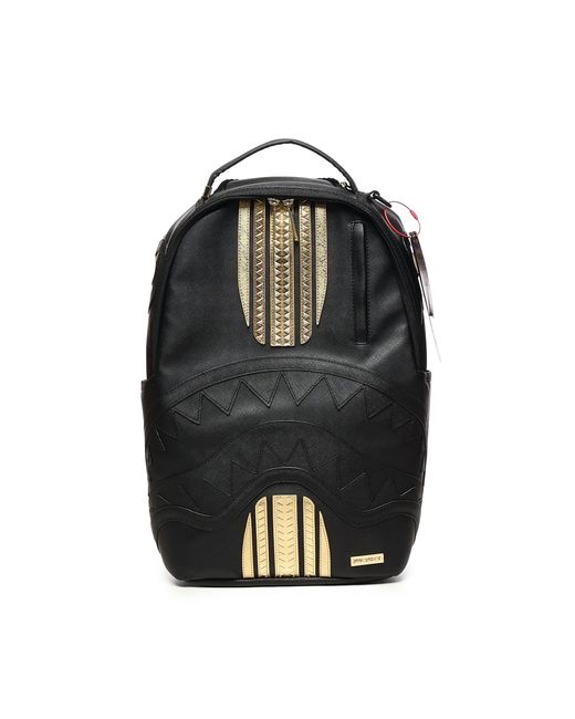 Sprayground Italy Racing Stripes Backpack in Black | Lyst