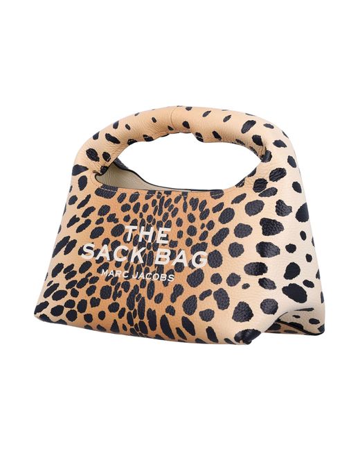 Marc Jacobs The Cheetah Mini Sack Bag in White | Lyst UK