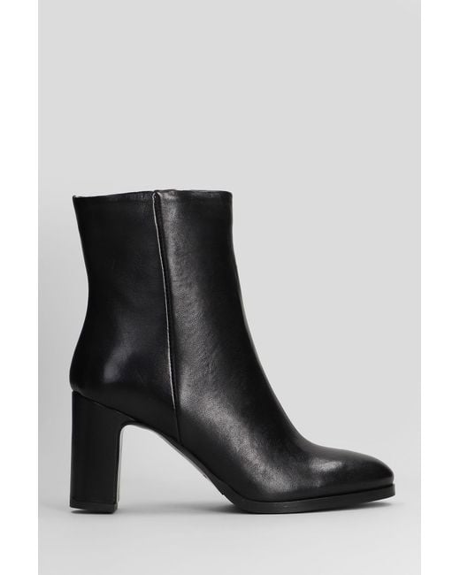 Julie Dee High Heels Ankle Boots in Black | Lyst UK