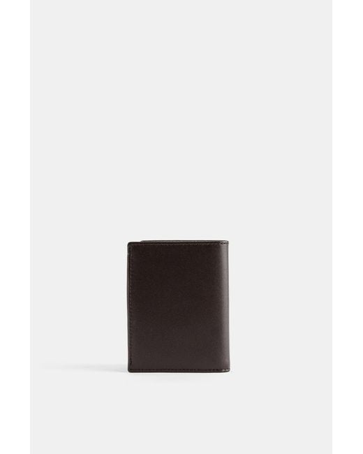 Comme des Garçons Folded Leather Wallet Small Goods in White | Lyst UK