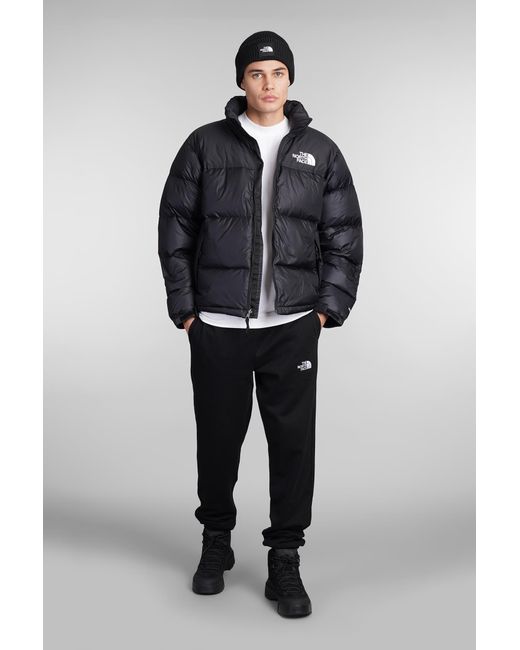 The North Face 96 Retro Nuptse Puffer In Black Nylon in Blue for Men | Lyst