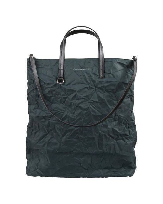 MM6 by Maison Martin Margiela Logo-patch Textured Finish Tote Bag in ...
