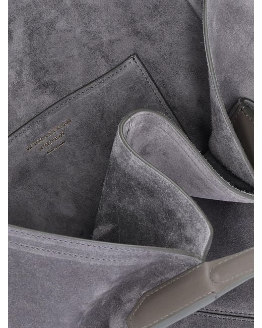 Victoria Beckham Victoria Large Tote Bag in Grey | Lyst UK