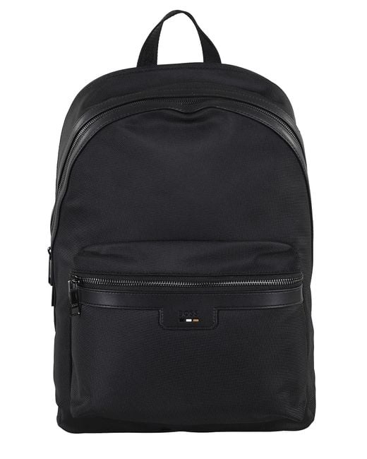 BOSS Ray N Backpack in Black for Men | Lyst