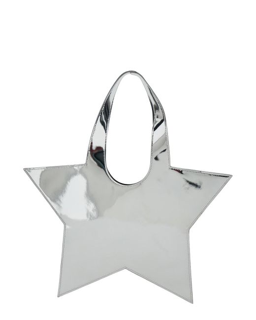 Coperni Star Metallic Mini Handbag With Embossed Logo Lettering On The ...