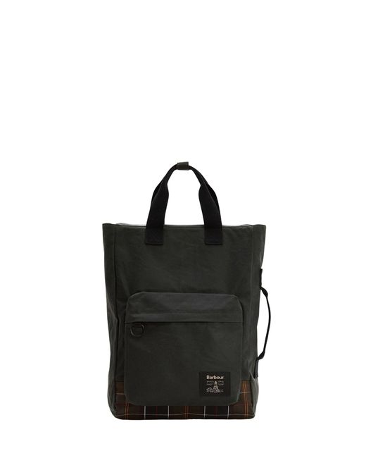 Barbour Field Wax Sage/Classic Backpack in Black for Men | Lyst UK