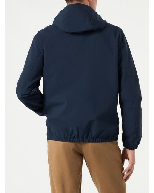 MC2 Saint Barth Kauris Windbreaker Jacket in Blue for Men | Lyst