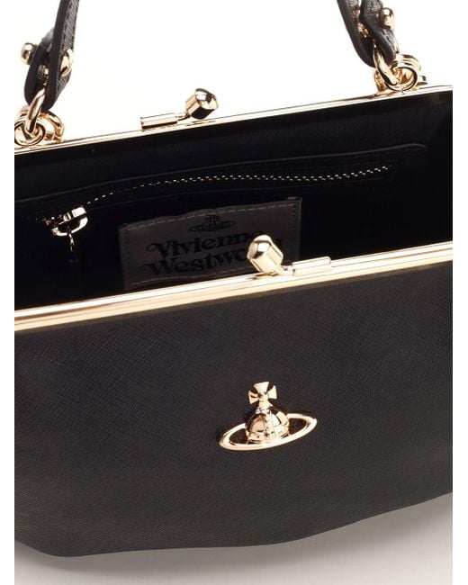 Vivienne Westwood Granny Frame Handbag in Black | Lyst