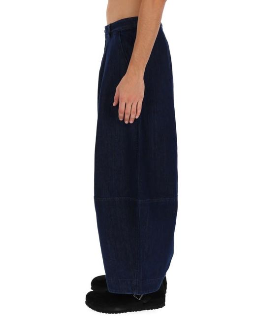 YMC Earth Deadbeat Pants in Blue for Men | Lyst UK