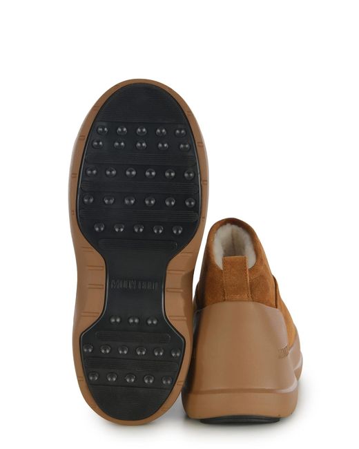 Moon Boot Boots Luna Low Made Of Suede in Brown | Lyst