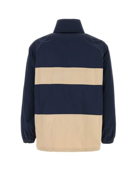 Fay Two-Tone Nylon Jacket in Blue for Men | Lyst