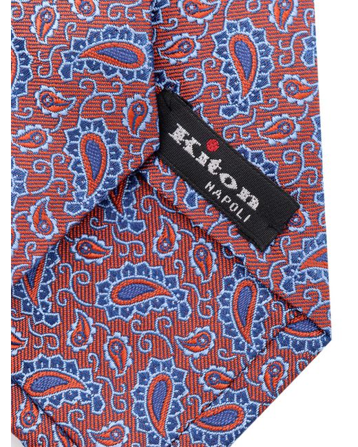 Kiton Tie in Purple for Men | Lyst UK