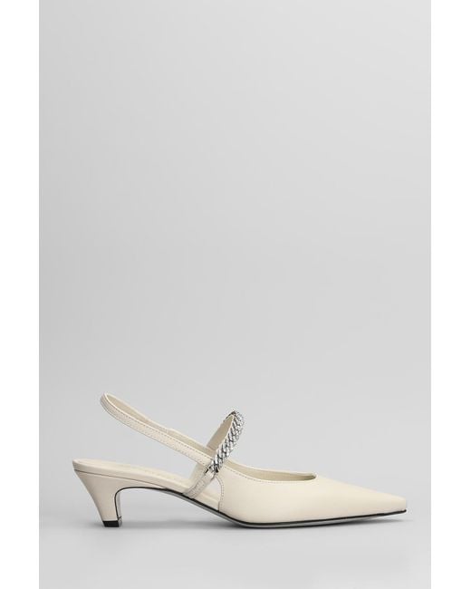 Roberto Festa Mallory Pumps in White | Lyst